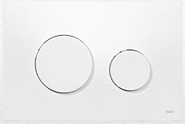 Tece TECEloop przycisk spłukujący szkło białe 9240650 - Megalazienki.pl